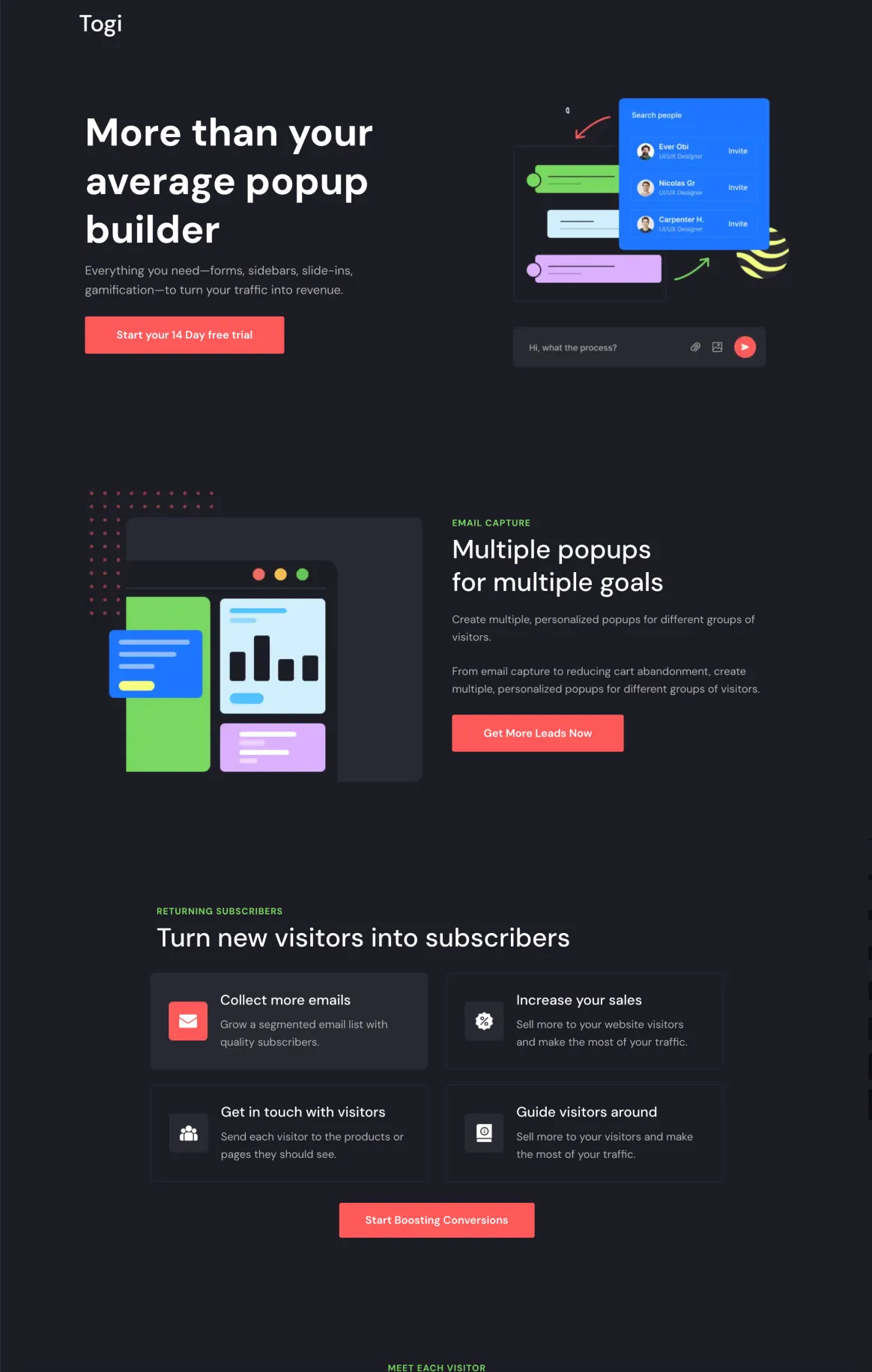 Pop up Builder - Sales Template | Swipe Pages